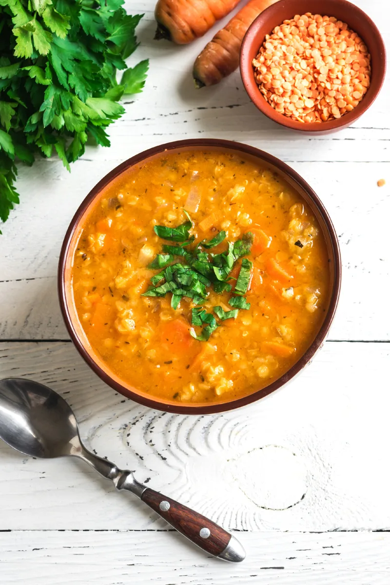Recette de cari de lentilles corail et lait de coco | Cuisinez | Télé ...