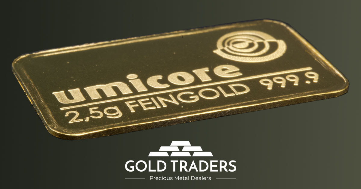How Much is a 2.5g Gold Bar Worth Today?