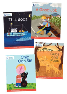Phonics SSP Scheme Readers and Workbooks: Schofield and Sims