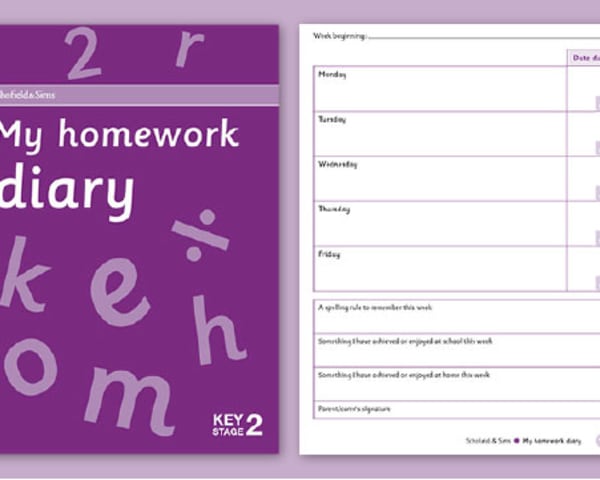 New - My homework diary: Schofield and Sims