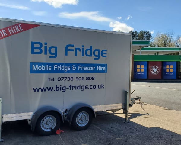 Hire a Fridge in Lancashire: Big Fridge mobile refrigerated trailers