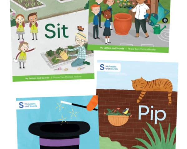 Letters and Sounds Phase Two Phonics Readers Bundle: Schofield and Sims