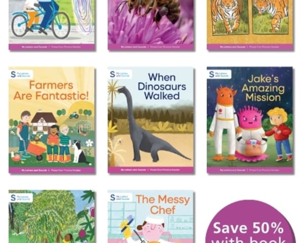 Letters and Sounds Year 1 Phonics Bundle (35 books): Schofield and Sims