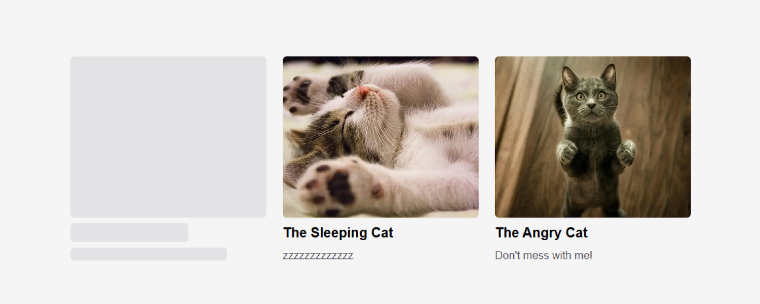 Créer un composant de cartes interactives avec un skeleton loader en ...