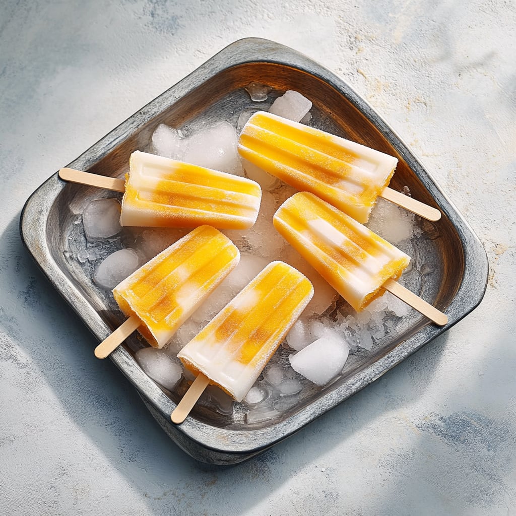 Easy peach ice lollies: A Refreshing Summer Treat - My heath recipes