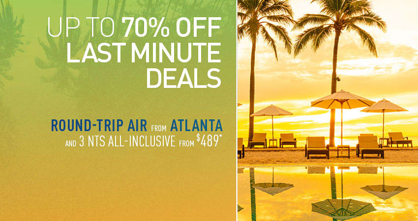 Atlanta Last Minute All-Inclusive Vacation Packages - The Best Deals ...