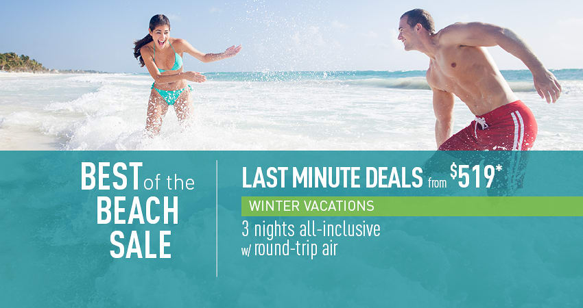 Last Minute All-Inclusive Vacation Packages - The Best Deals from ...