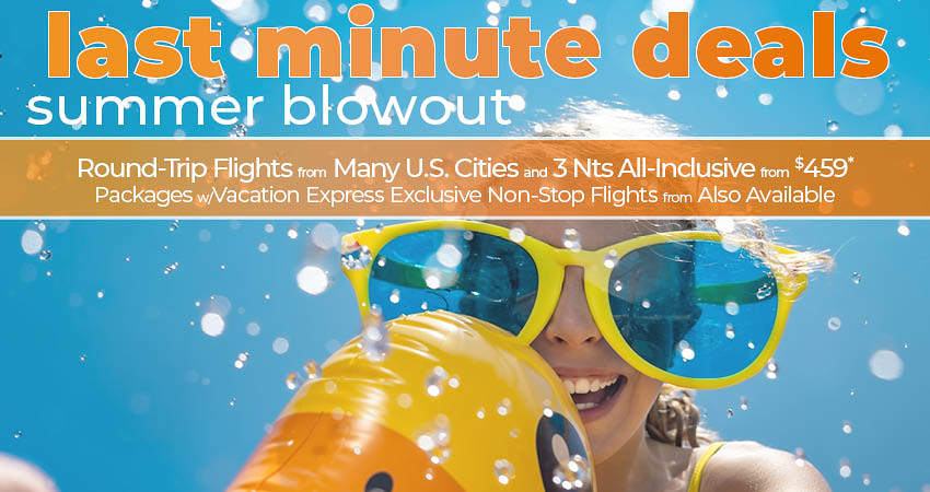 Last Minute All-Inclusive Vacation Packages - The Best Deals from ...