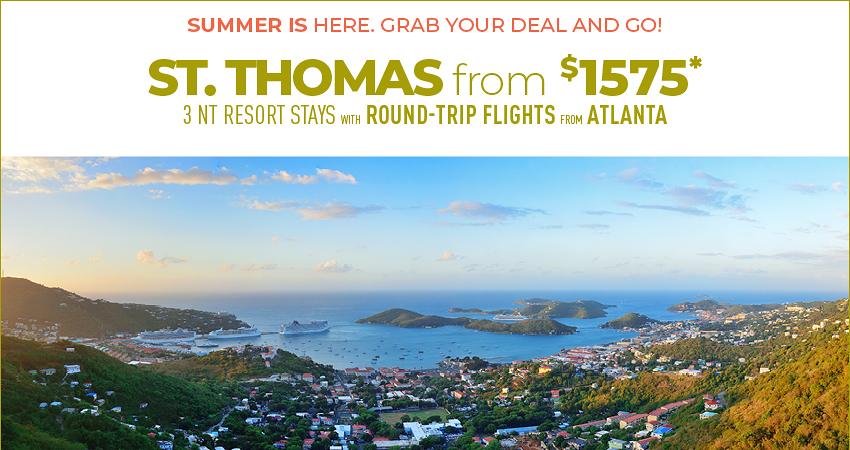 Caribbean Vacation Package Deals with Flights from Atlanta - The Best ...
