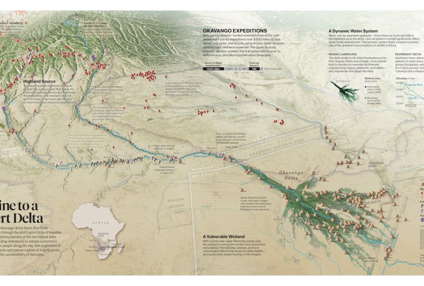 Okavango Delta Watershed | National Geographic Society