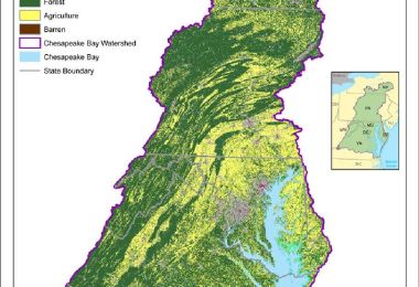 Land Cover of the Chesapeake Bay | National Geographic Society
