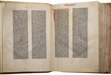 Feb 23, 1455 CE: Gutenberg Bible Published | National Geographic Society