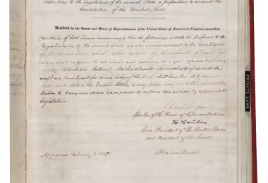 Dec 18, 1865 CE: Slavery is Abolished | National Geographic Society