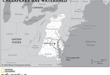 Chesapeake Bay Map Gallery | National Geographic Society