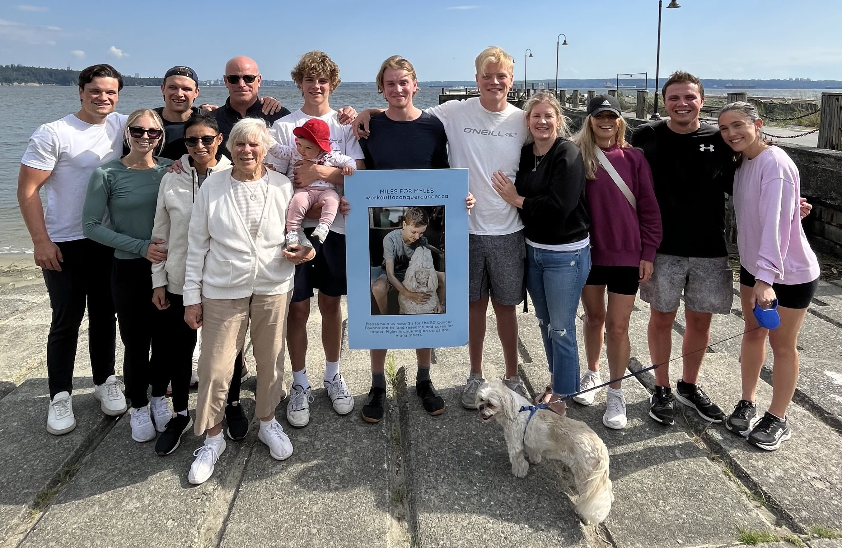 Moving Forward for Myles - BC Cancer Foundation