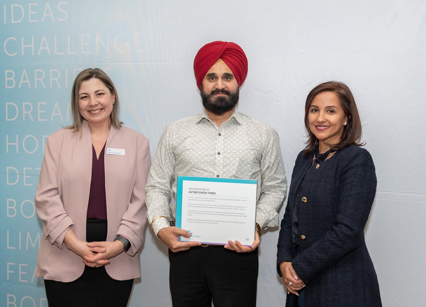 Remembering a Champion of Cancer Care: Avtar Singh Virdi - BC Cancer ...