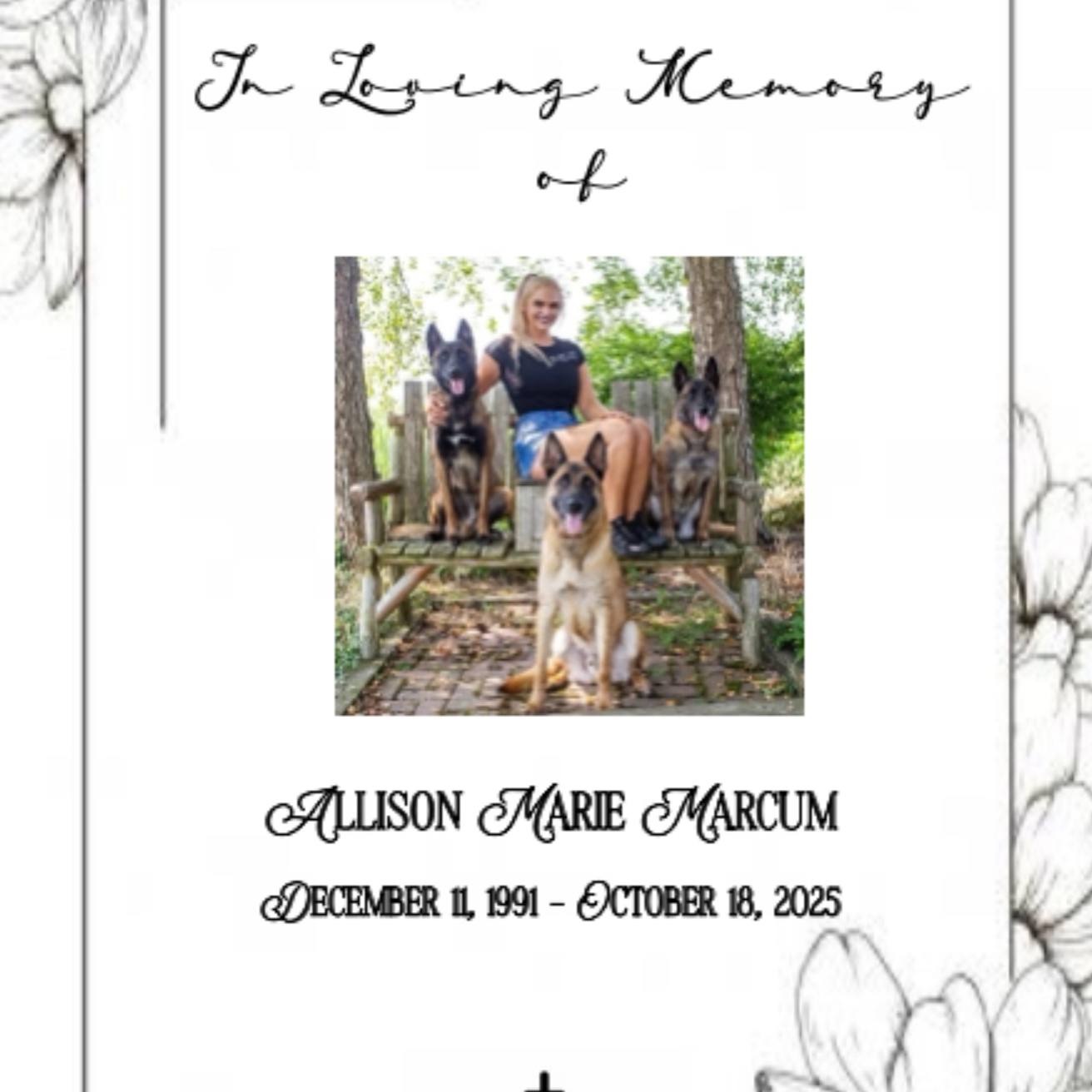 In Memory of Allison Marcum | Memoria