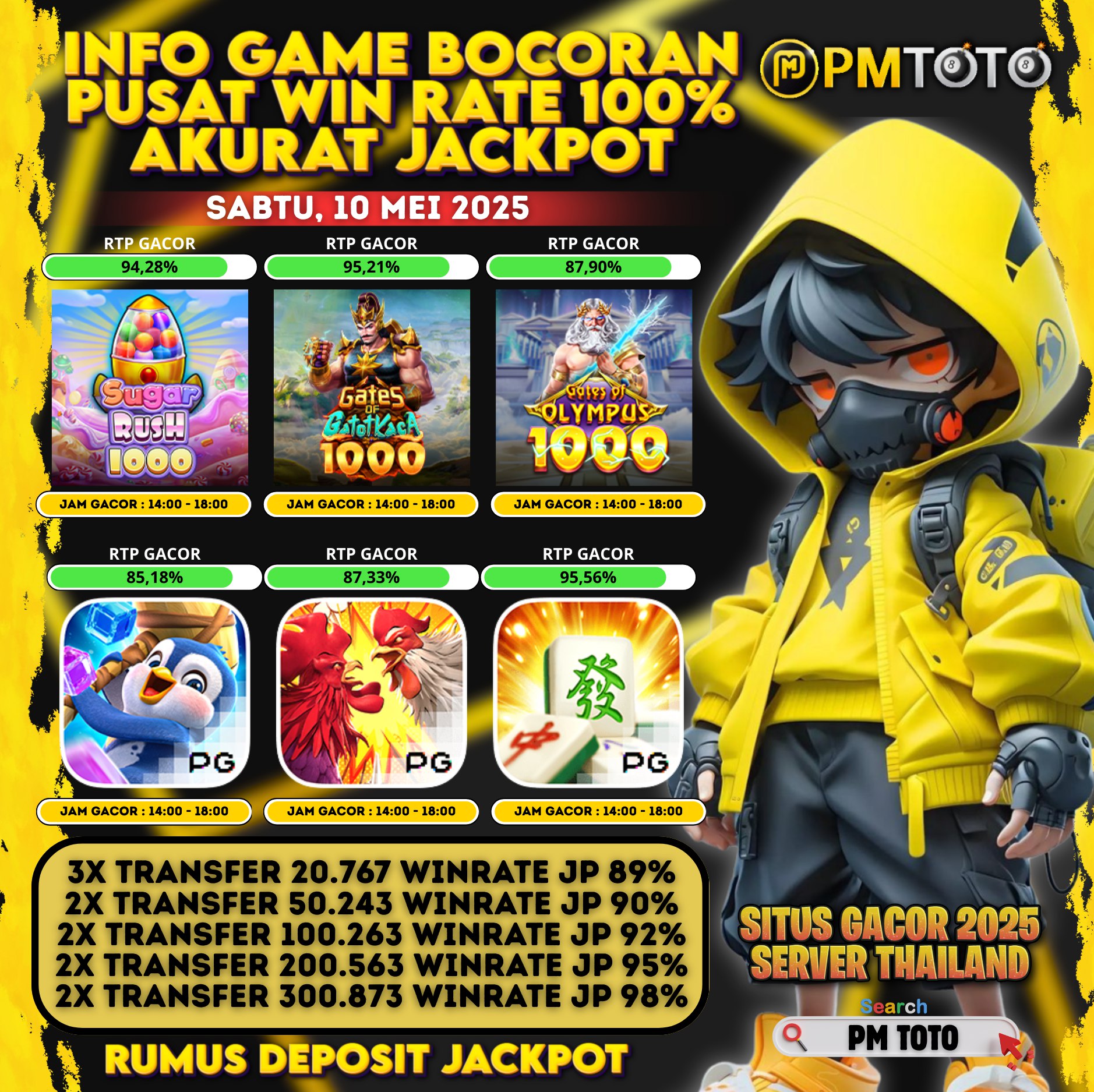 PMTOTO 🖋️ Pilihan Situs Slot Gacor Thailand Resmi Dengan Rtp Slot Online Terpercaya