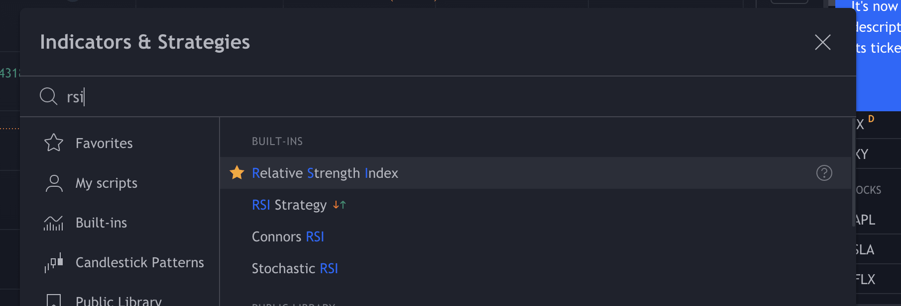 RSI Indicators - Pine Script and Spreadsheet Templates