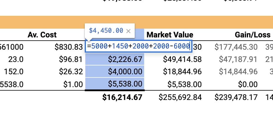 Portfolio Diversification Template (Google Spreadsheets) - Stocks ...