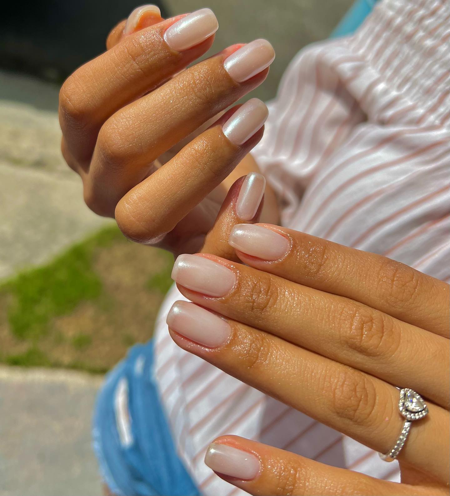 Beyond Plain & Simple: The Lady Nails Trend as a Rich Girl Manicure ...