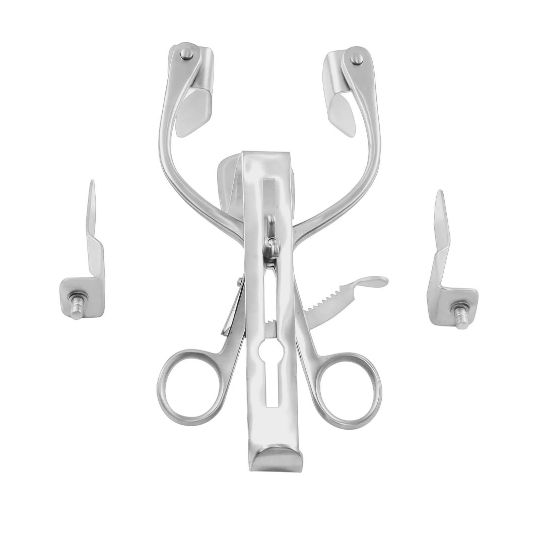 Millin Bladder Retractor Complete Set With 5 Blades - DDK Healthcare
