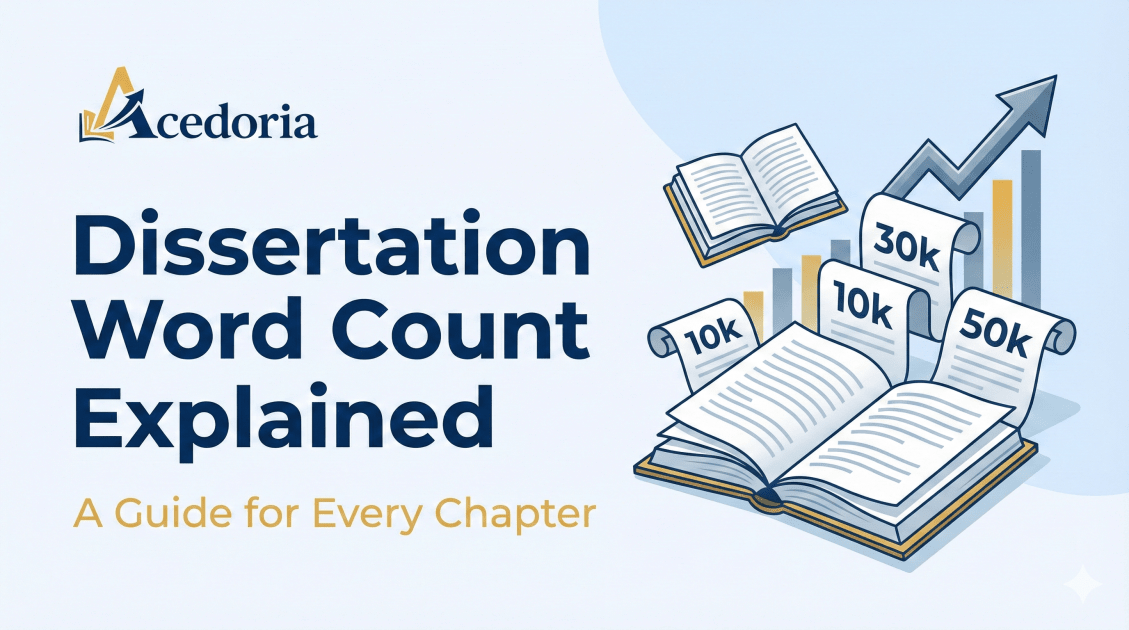 Dissertation Word Count Explained | Requirements | Acedoria