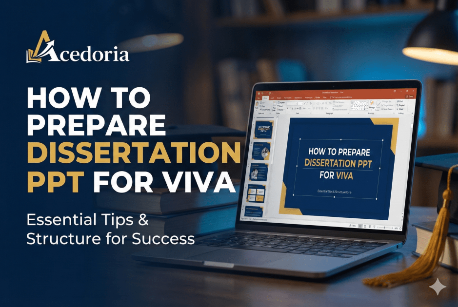 How To Prepare Dissertation PPT For Viva | Guide | Acedoria