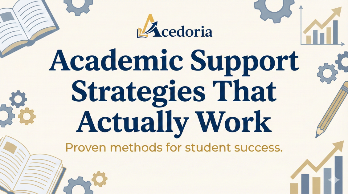 10 Proven Academic Support Strategies for Student Success | Acedoria