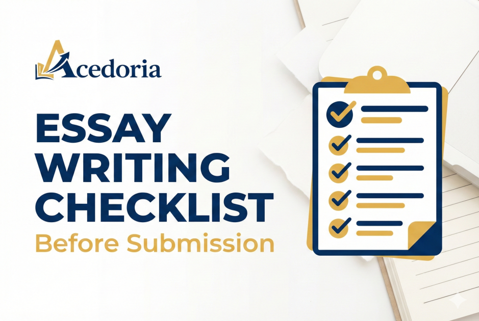 The Ultimate Essay Writing Checklist: Perfect Your Paper | Acedoria