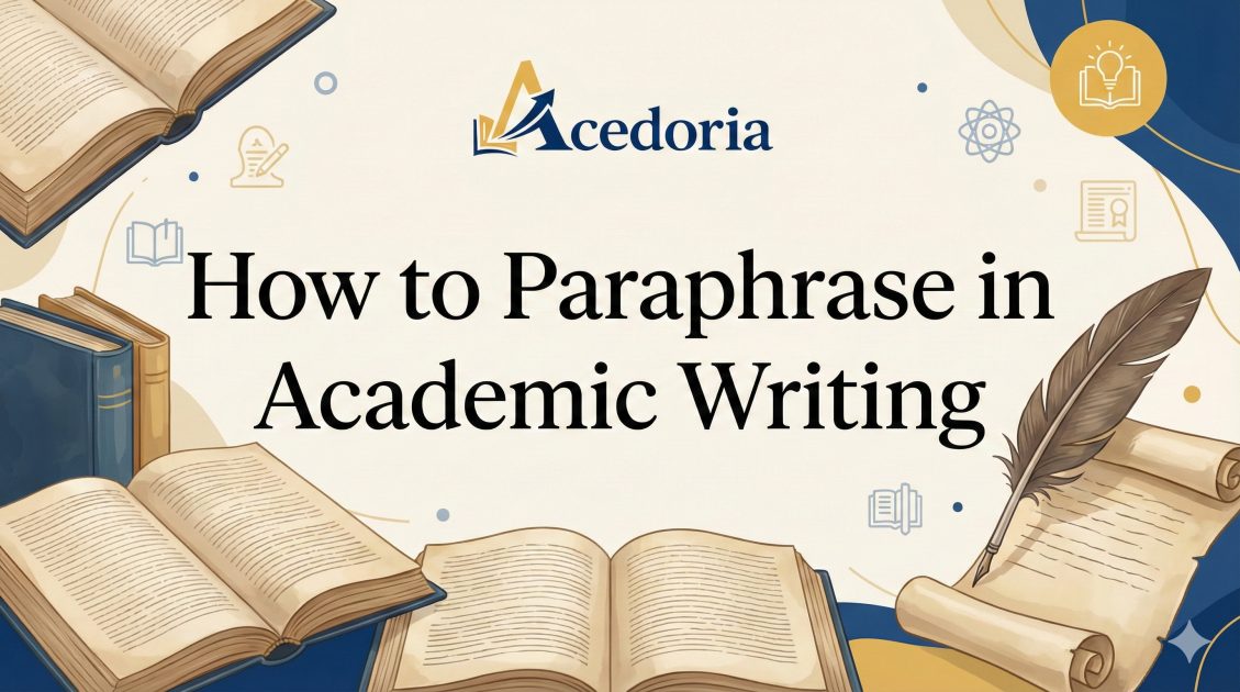 Mastering the Art of Paraphrasing: A Guide for Academic | Acedoria