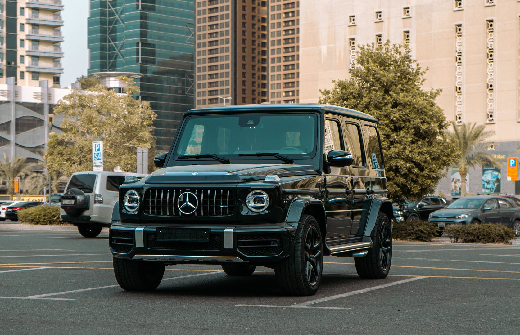 Rent a Mercedes-Benz G63 AMG in Dubai without a driver.