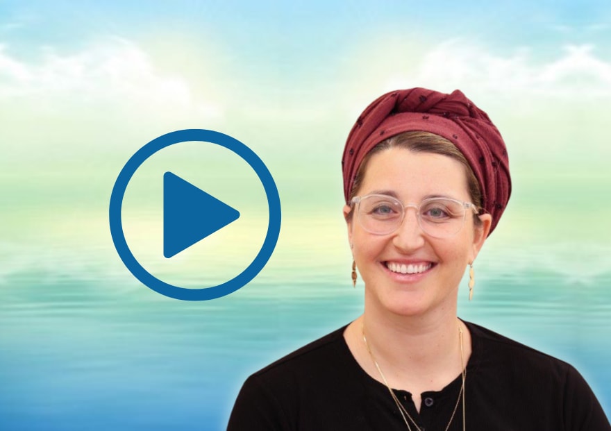 VIDEO: Stain vs. Flow - Nishmat Yoatzot Halacha