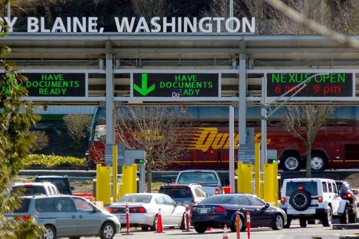 Blaine Border Report: Pacific Highway, Peach Arch & Point Roberts