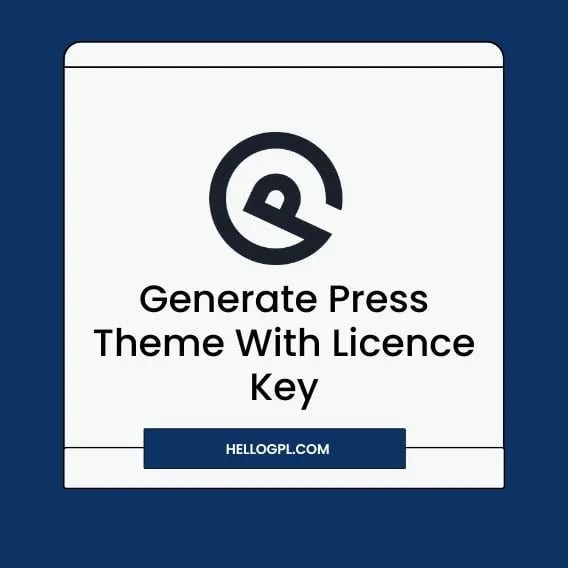 Generate Press (GP) Premium License Key [Lifetime Update]