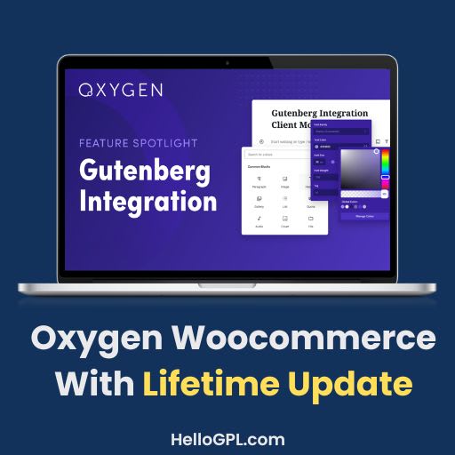 Oxygen Woocommerce Activation With Key [Lifetime Update]
