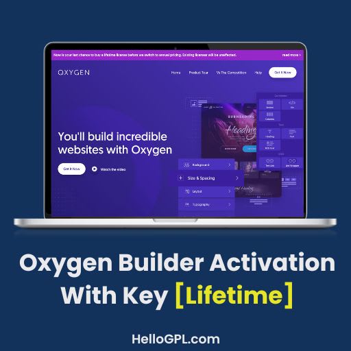 Oxygen Builder Activation With Key [Lifetime Auto Update]