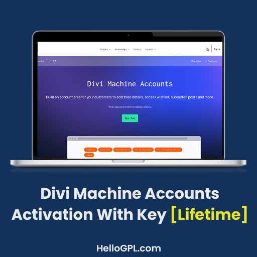 Divi Machine Accounts Activation With Key [Lifetime]