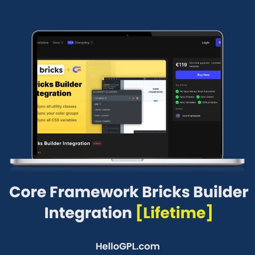 Core Framework Bricks Builder Integration Activation With Key [Lifetime Auto Update]