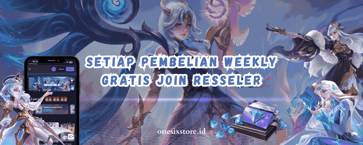 ONESIX STORE - Top Up Game Termurah Top Up Game Tercepat Top Up Andalan Kamu