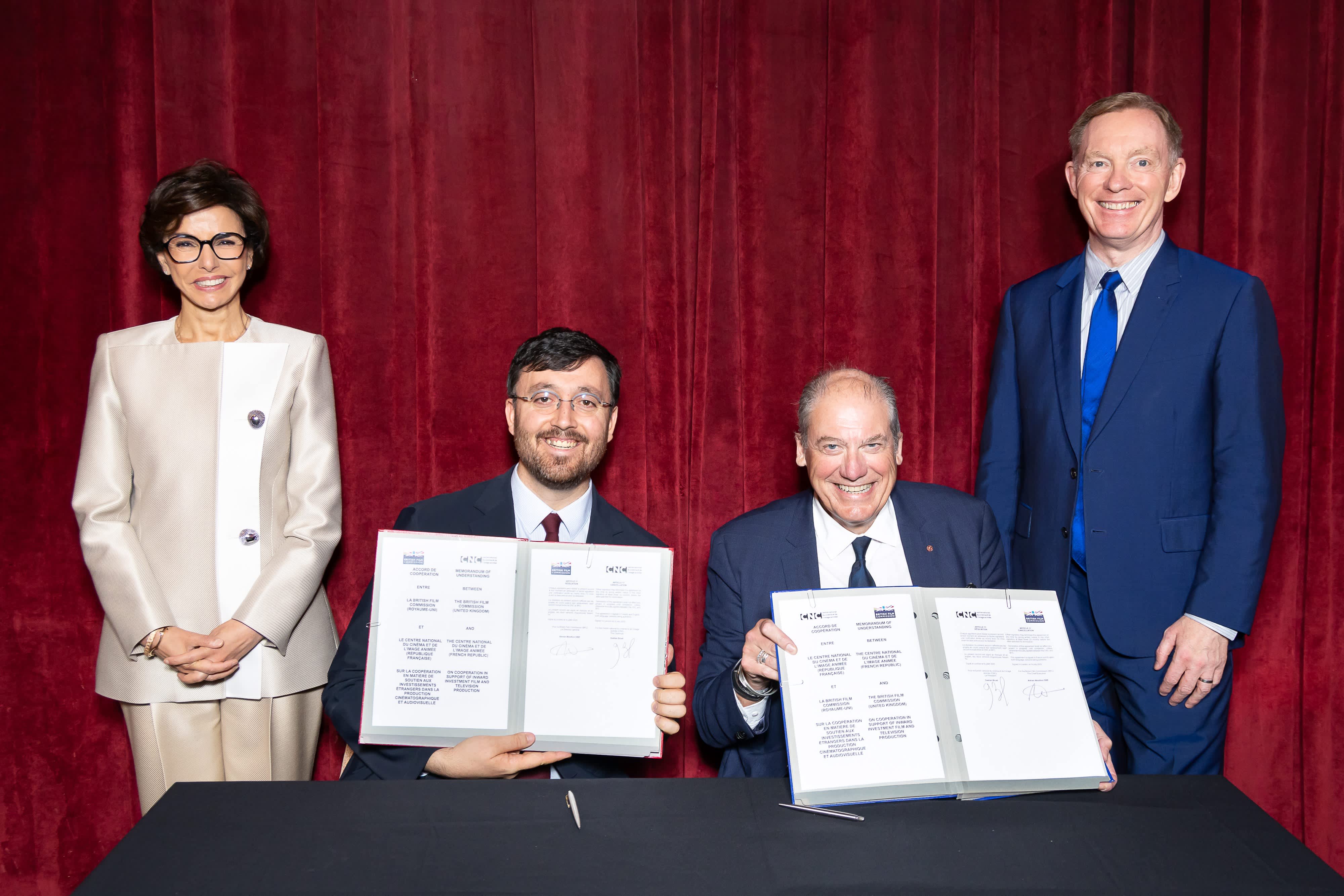 BFI, CNC sign pact to work together to enhance the UK, French screen industries | Screen Global ...