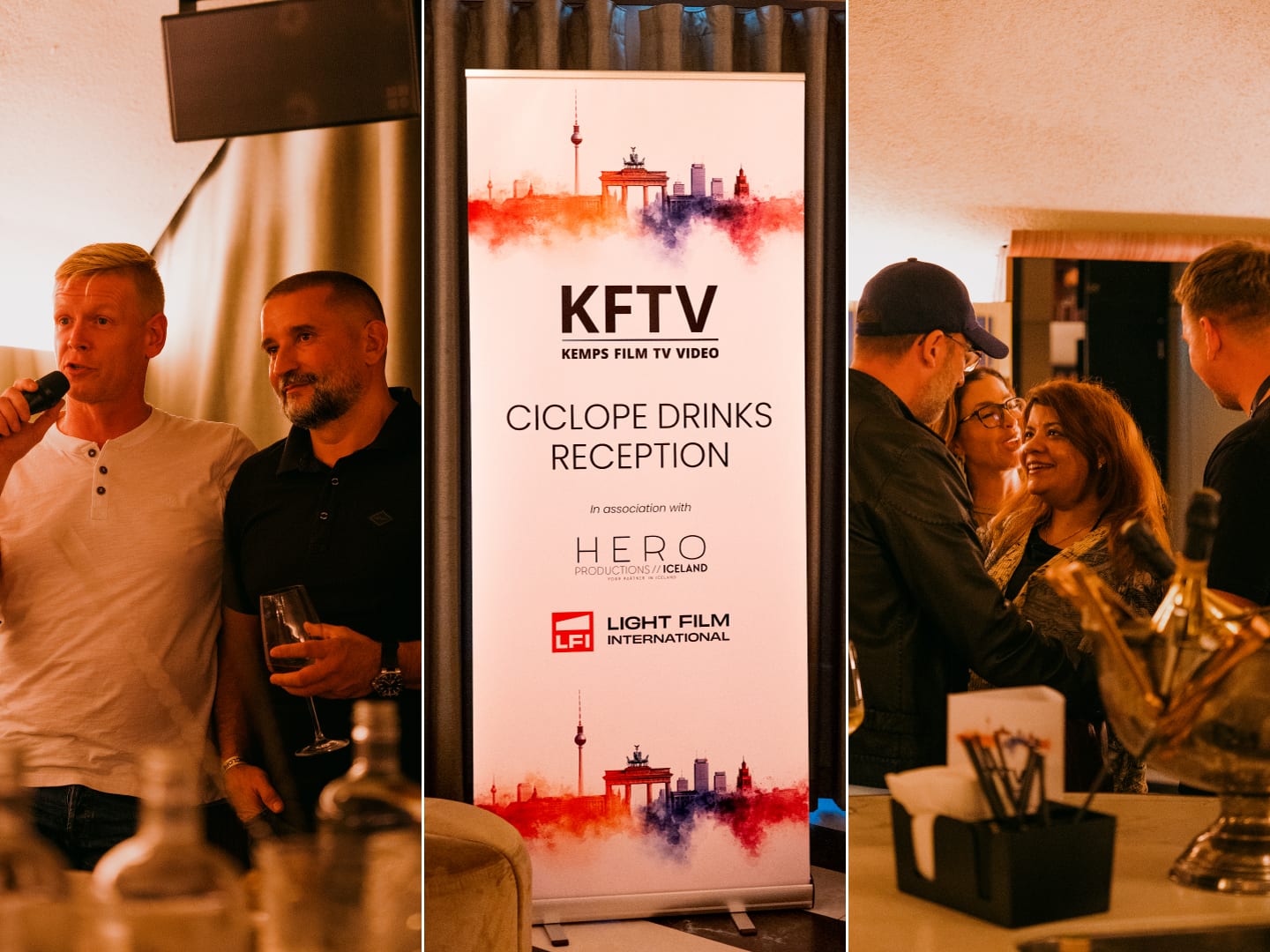 KFTV networking reception during Ciclope Festival, in pictures | Screen ...