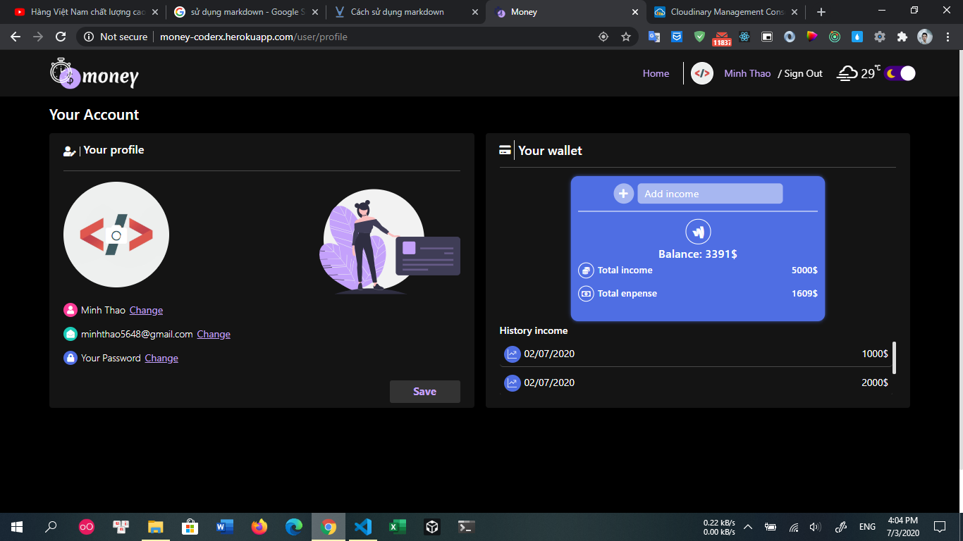 finance-app - Codesandbox