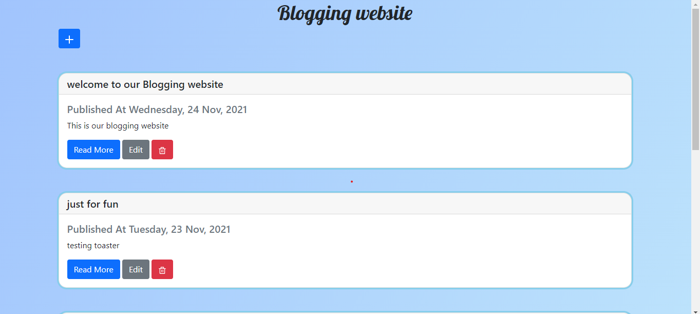 GitHub - thisisshivanshpatel/Blogging-Website-using-MERN-STACK: This is ...