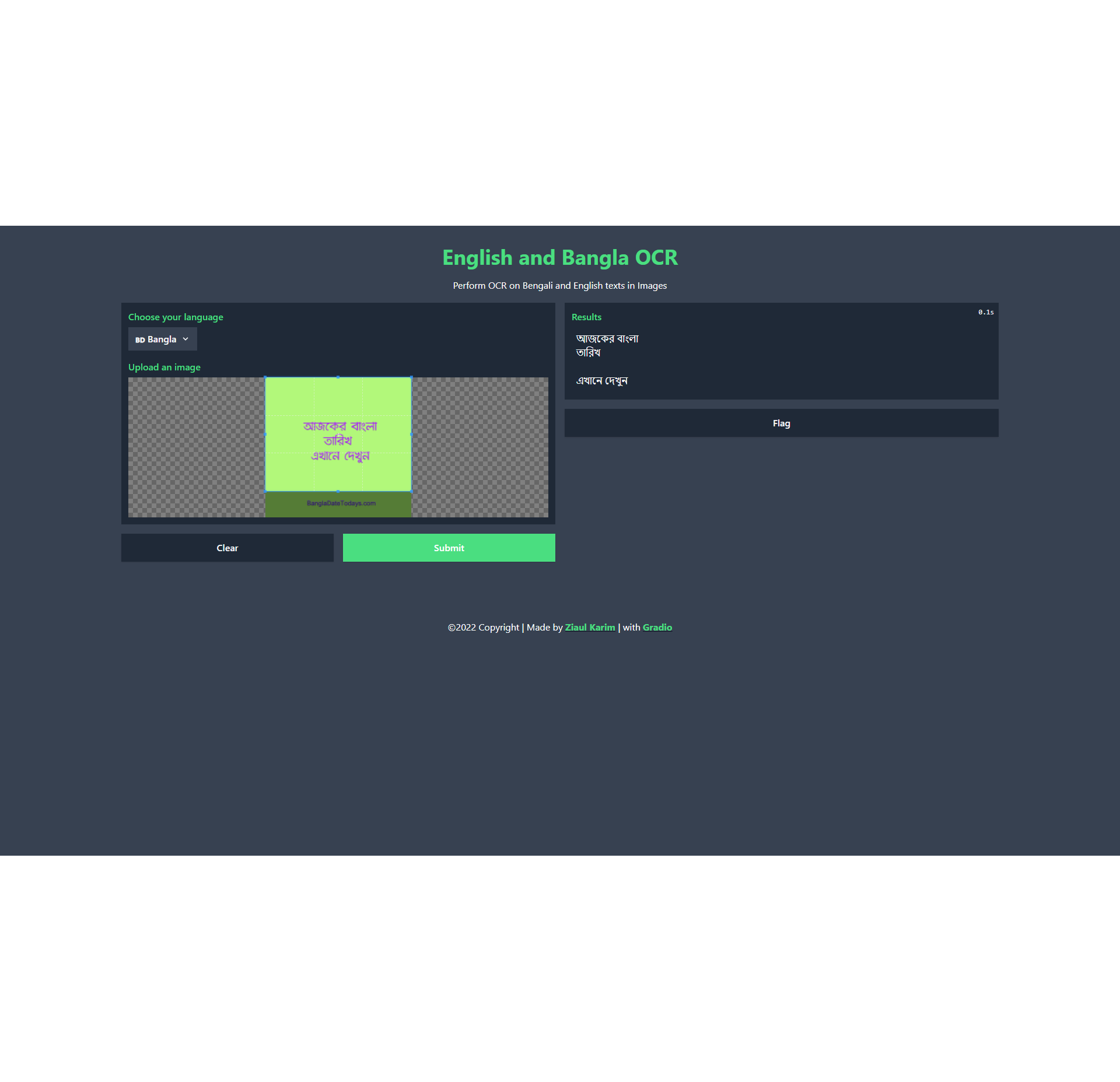 GitHub - iamzehan/banglish-ocr: An interactive Optical Character Recognition Prototype for ...