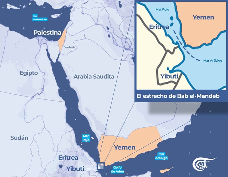 La estratégica ubicación de Bab al Mandeb y el transporte marítimo