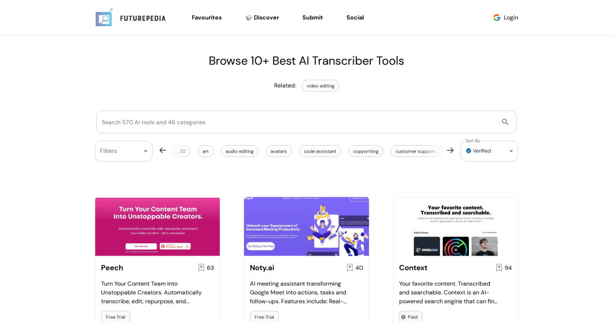 AI Transcriber Tools & Software of 2024