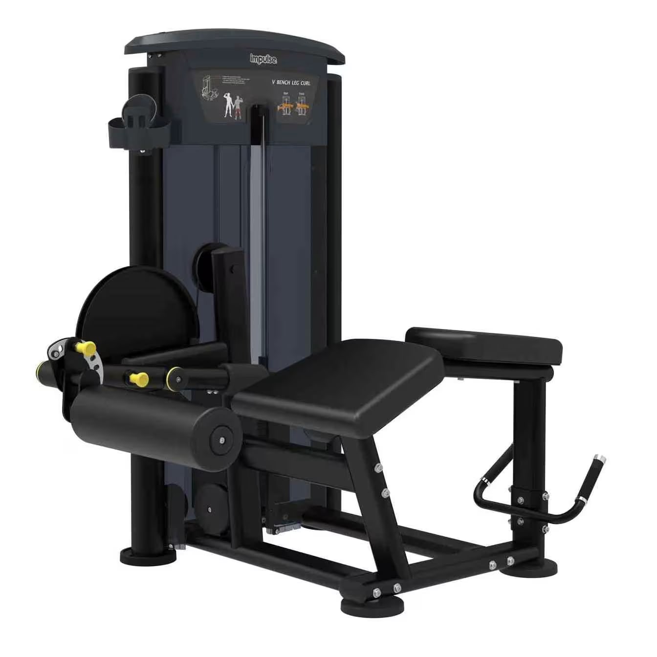 Buy Impulse Fitness V Bench Leg Curl IT9521 Online at Best Price in Oman.