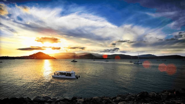 Airlie Beach Sundowner Sunset Cruise Book Today