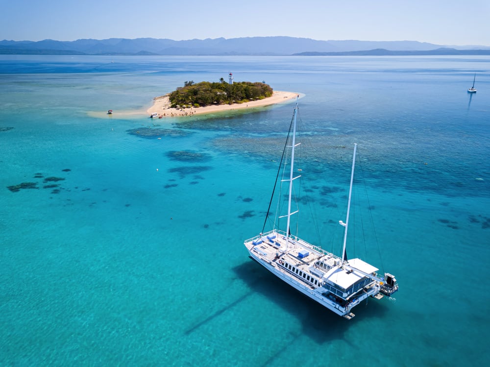 Sail to Low Isles on Wavedancer - Salty Swims - Book Now
